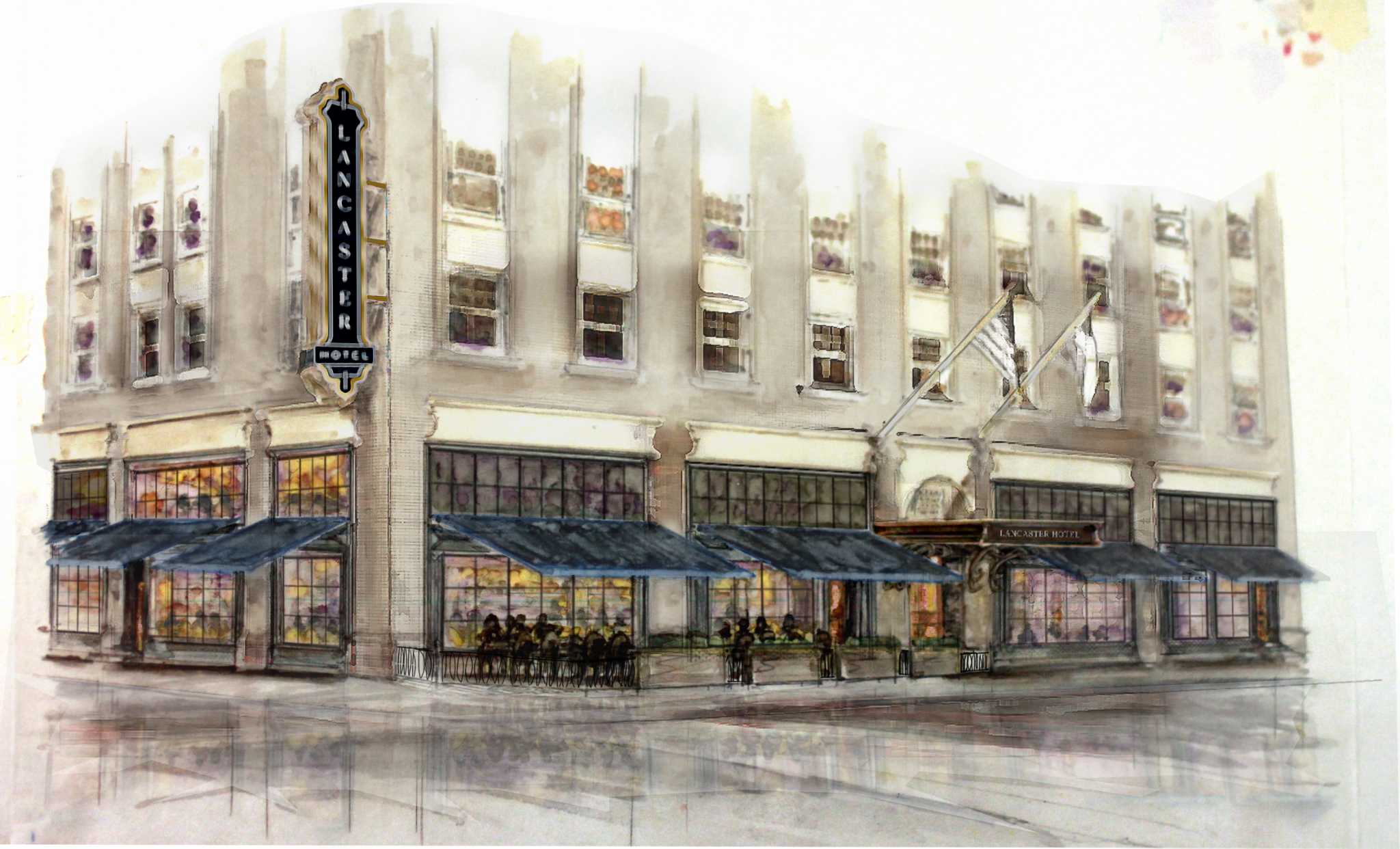 Lancaster Hotel renovations return historic site to its early design