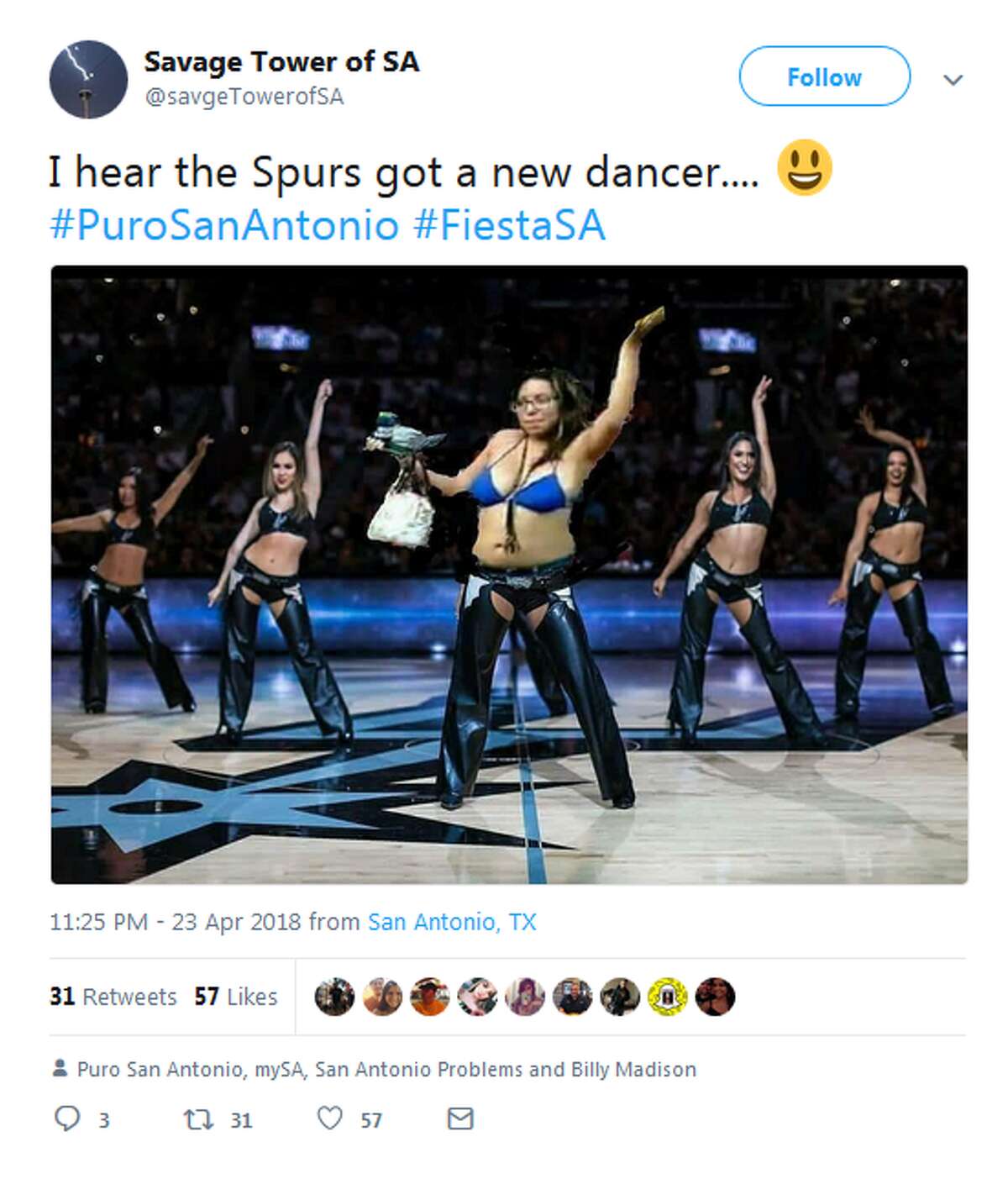 San Antonio's new bikini-clad walking Fiesta meme speaks out on Market ...