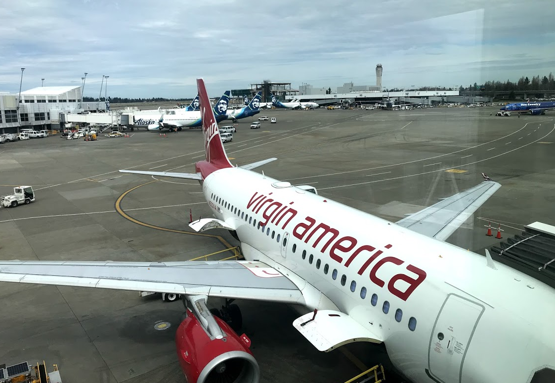 Virgin America colors disappear from the sky