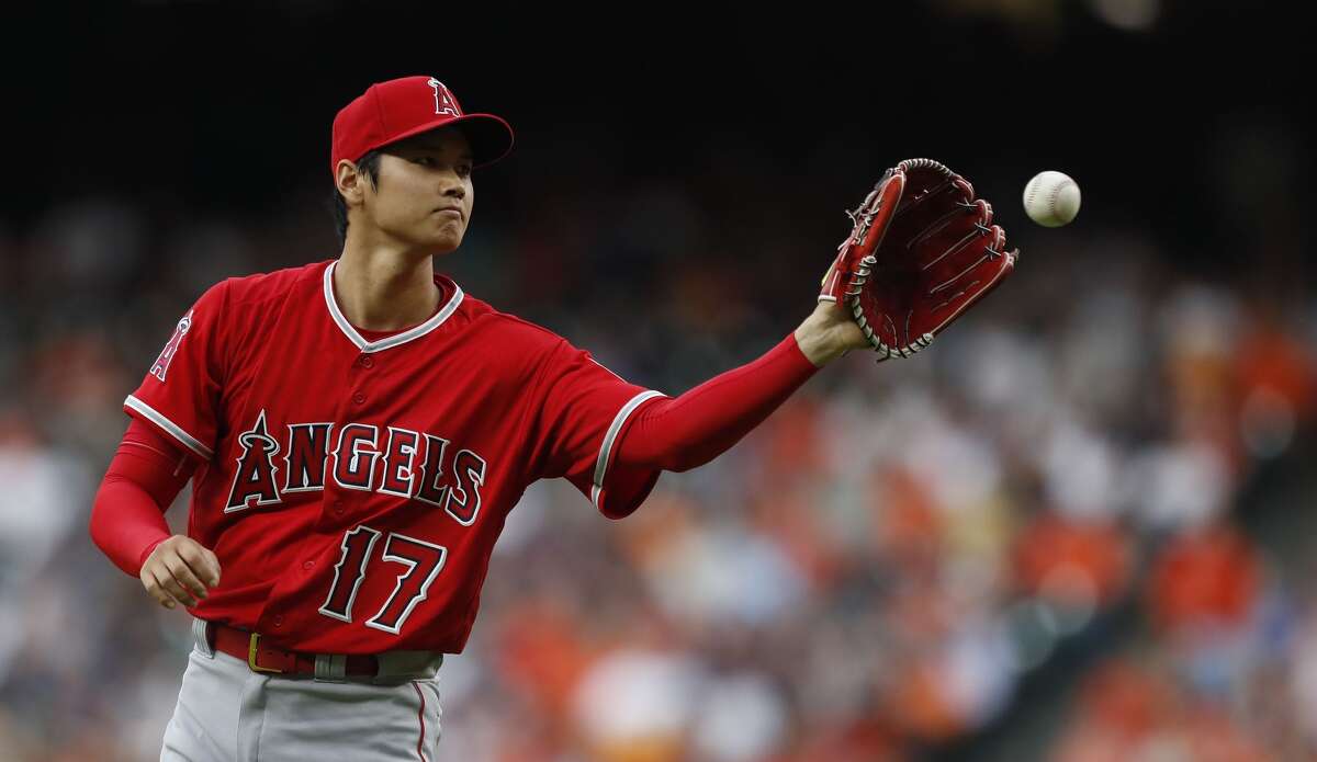 Angels' Shohei Ohtani gives Astros a glance at his gleaming potential