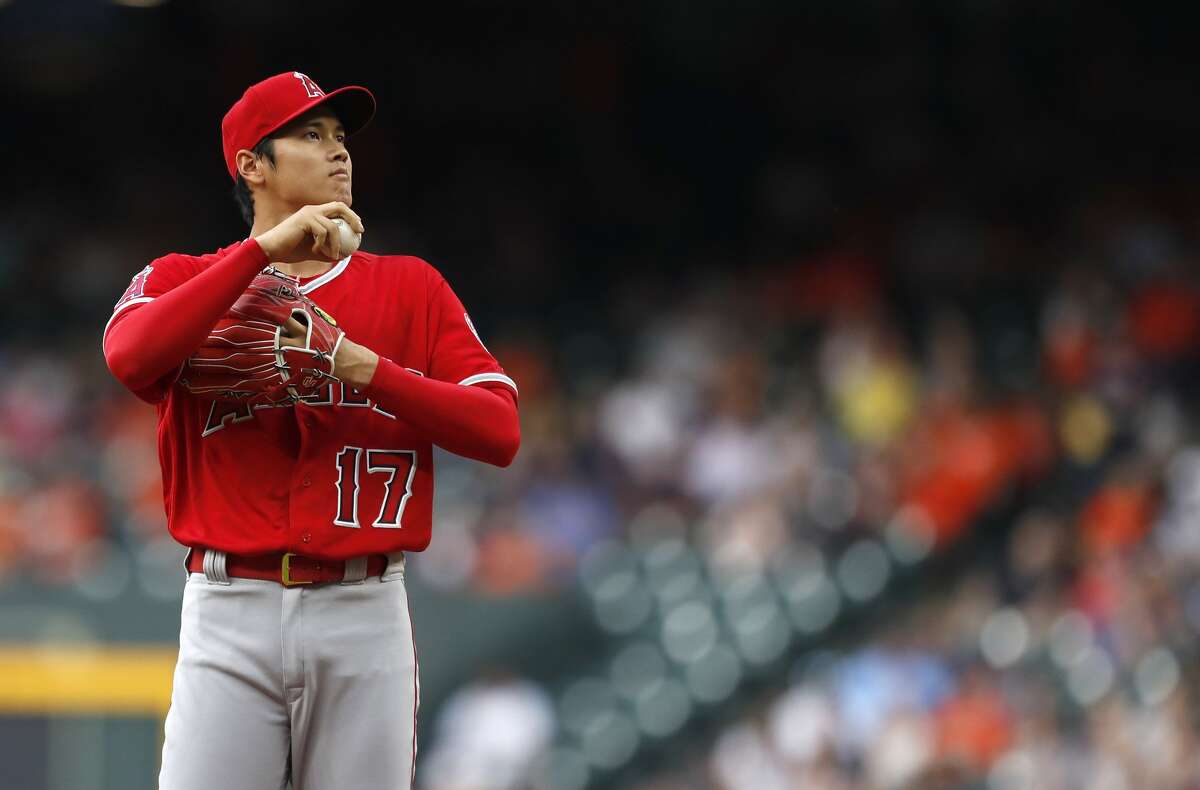 Angels' Shohei Ohtani gives Astros a glance at his gleaming potential