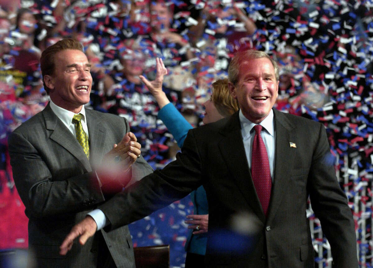 George H.W. Bush and Arnold Schwarzenegger's unlikely bromance