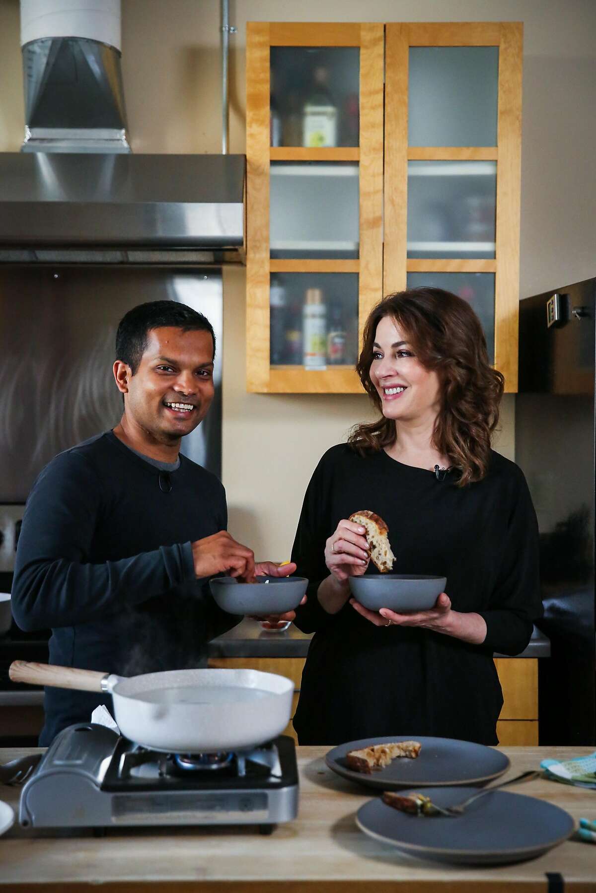 Nigella Lawson and Nik Sharma want to empower home cooks