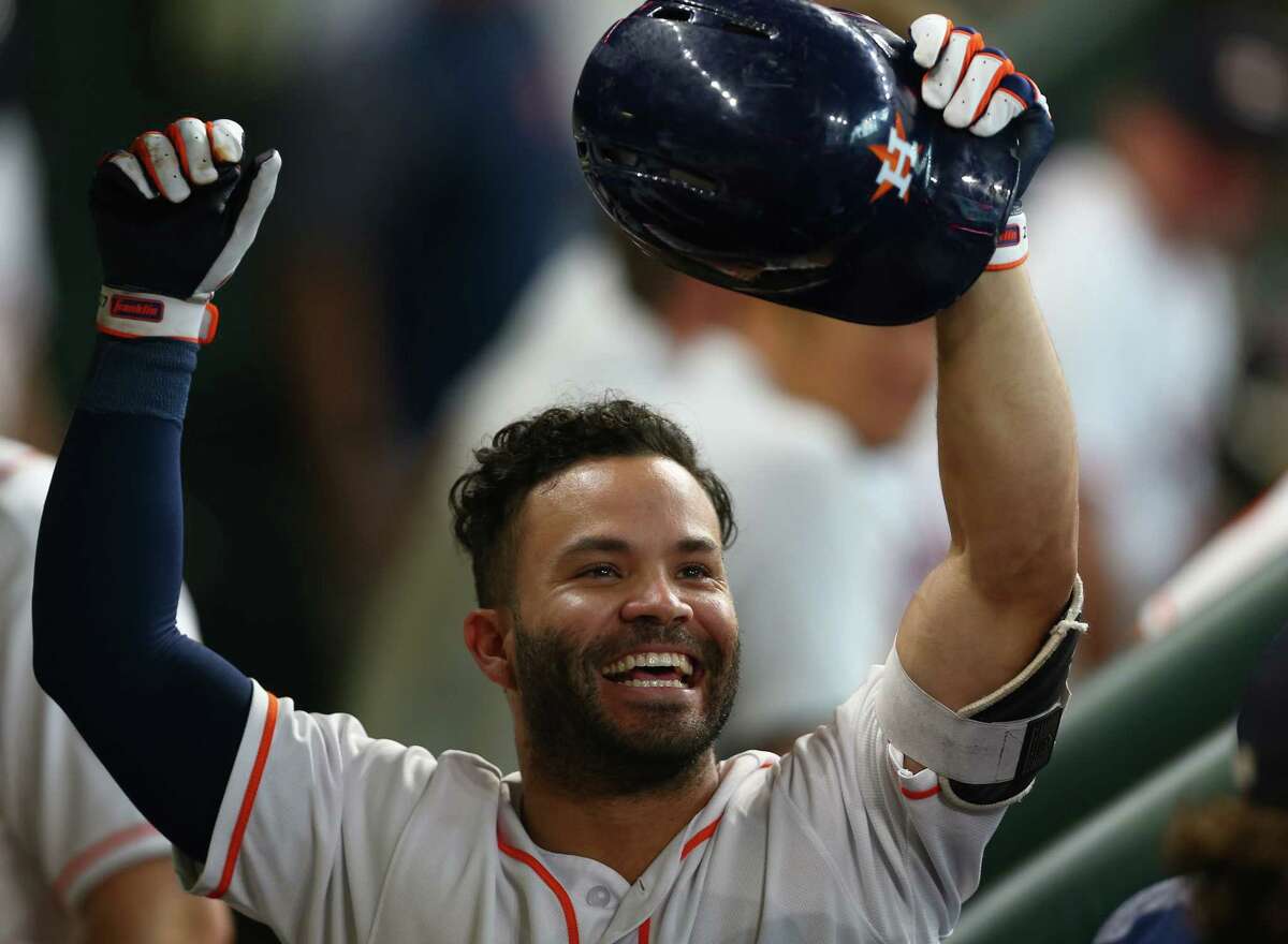 Astros' Jose Altuve gets joking silent treatment after HR