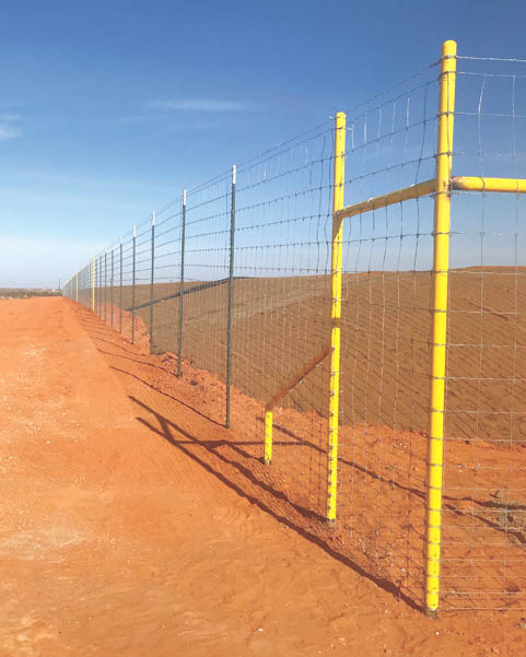Big D installs all types of oilfield fencing