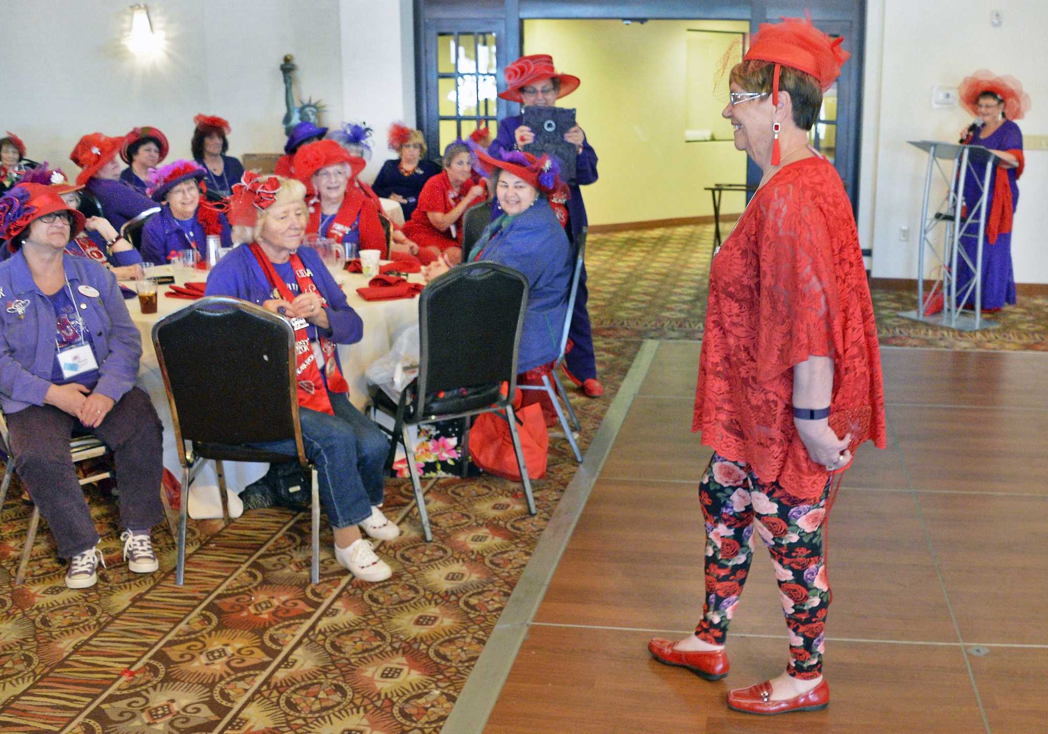 Photo: Red Hat Society marks 20th