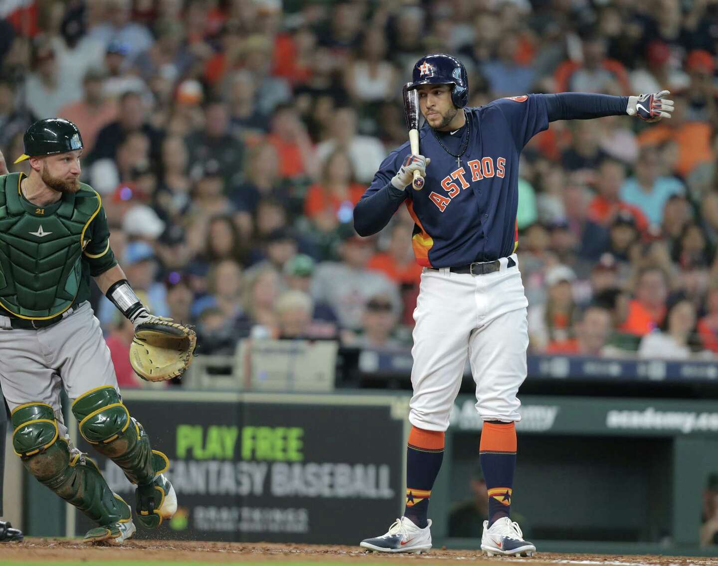 Story behind Astros fan ejected from game for interference