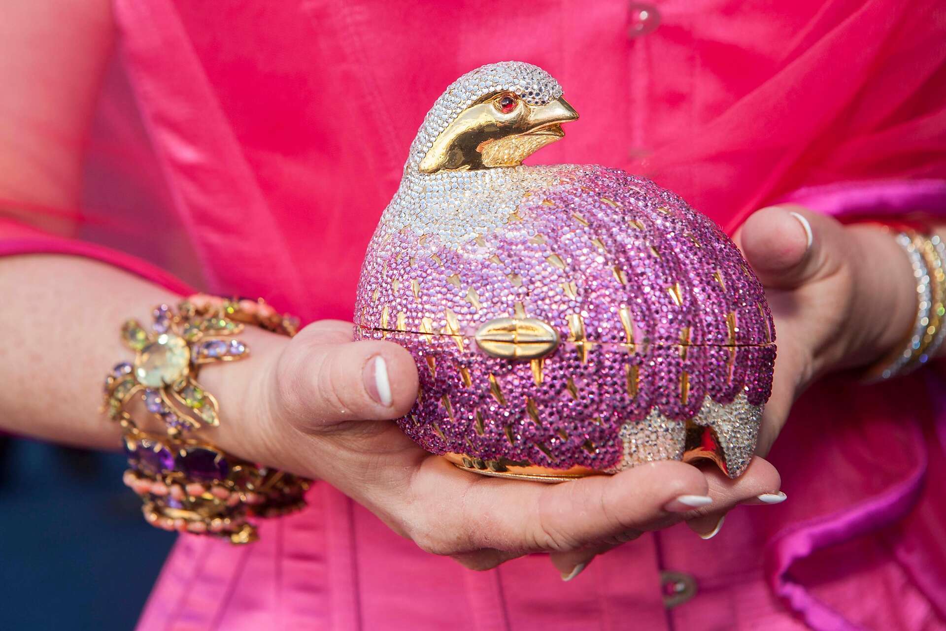 Tribute: SF ladies love their Judith Leiber bags