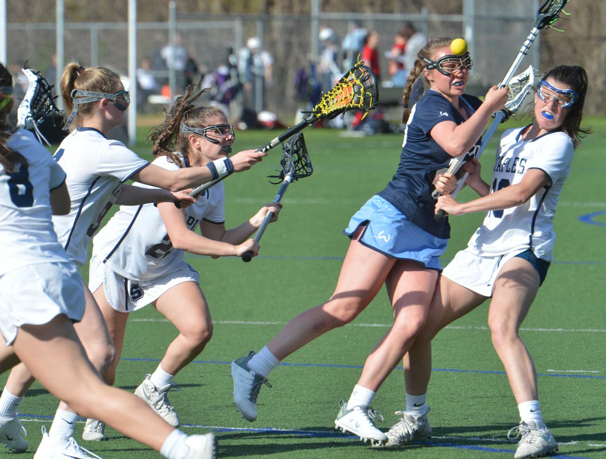 Girls lacrosse: Wilton’s balance topples Staples’ youth