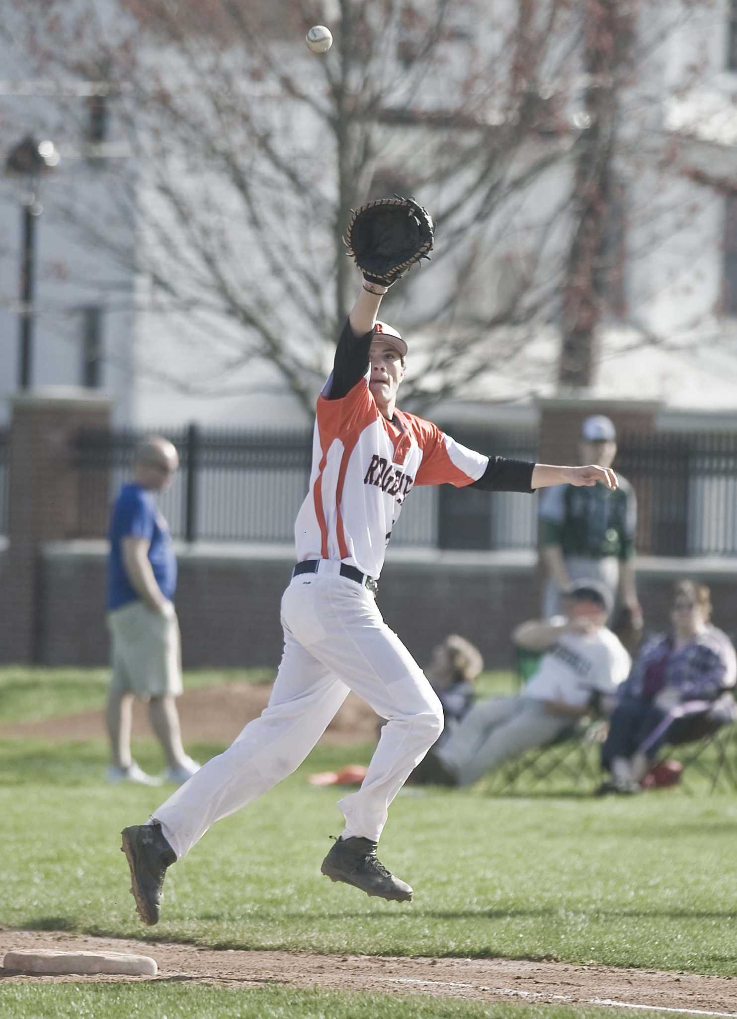 Baseball: DeLuca’s no-hitter lifts Ridgefield past New Milford
