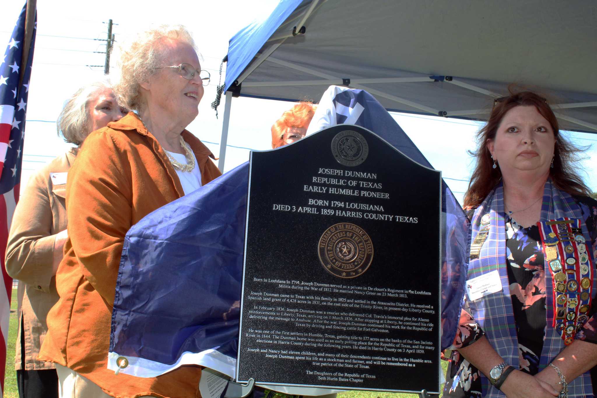 Historical marker honors ‘true father of Humble’ Joseph Dunman