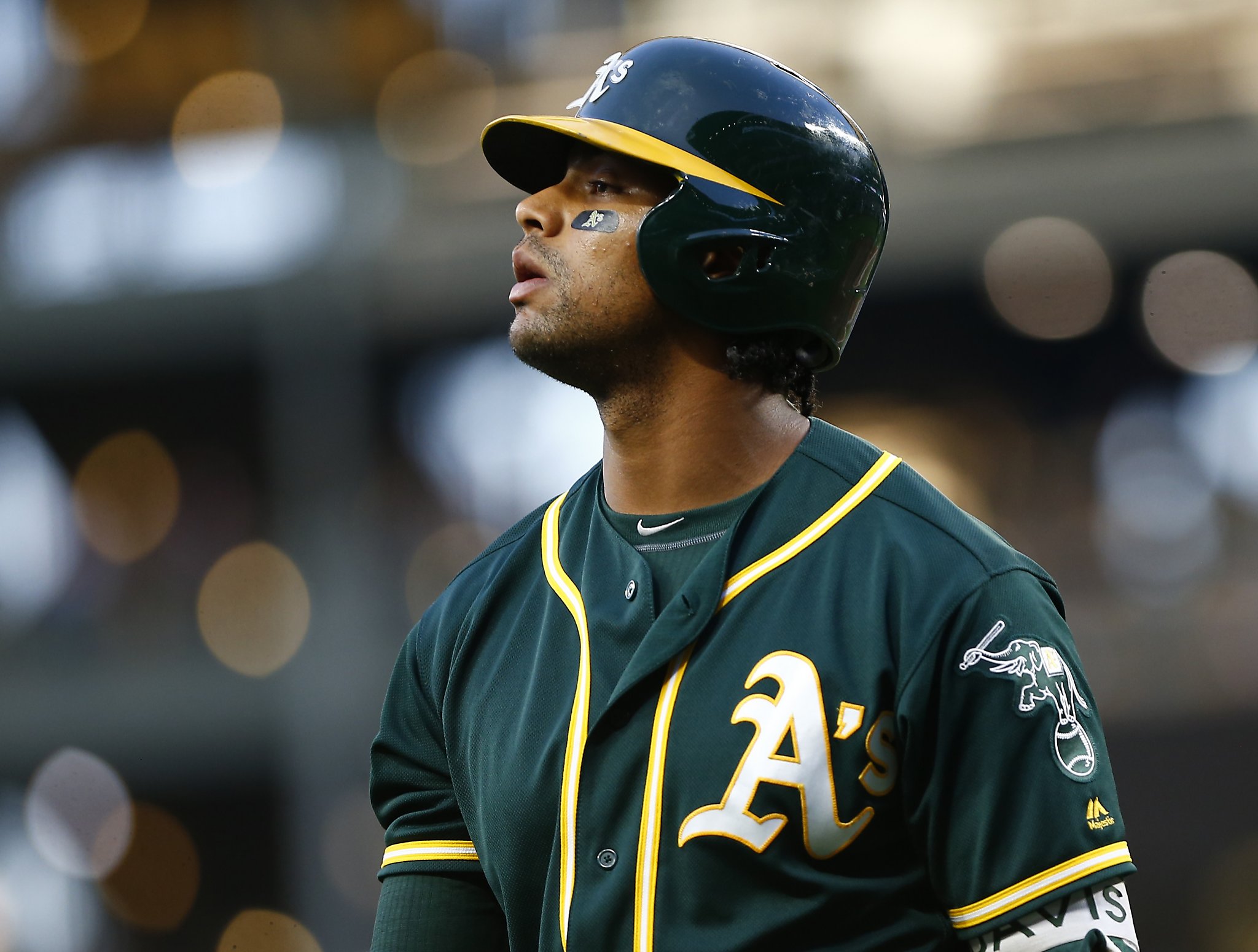 A’s Khris Davis ready to return to lineup Thursday
