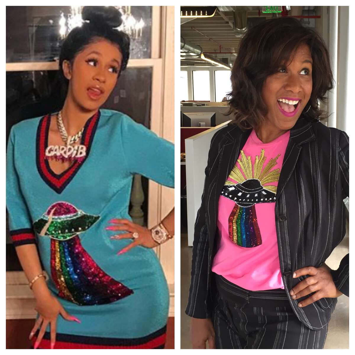 Cardi B shows off runway walk in prep for NYFW