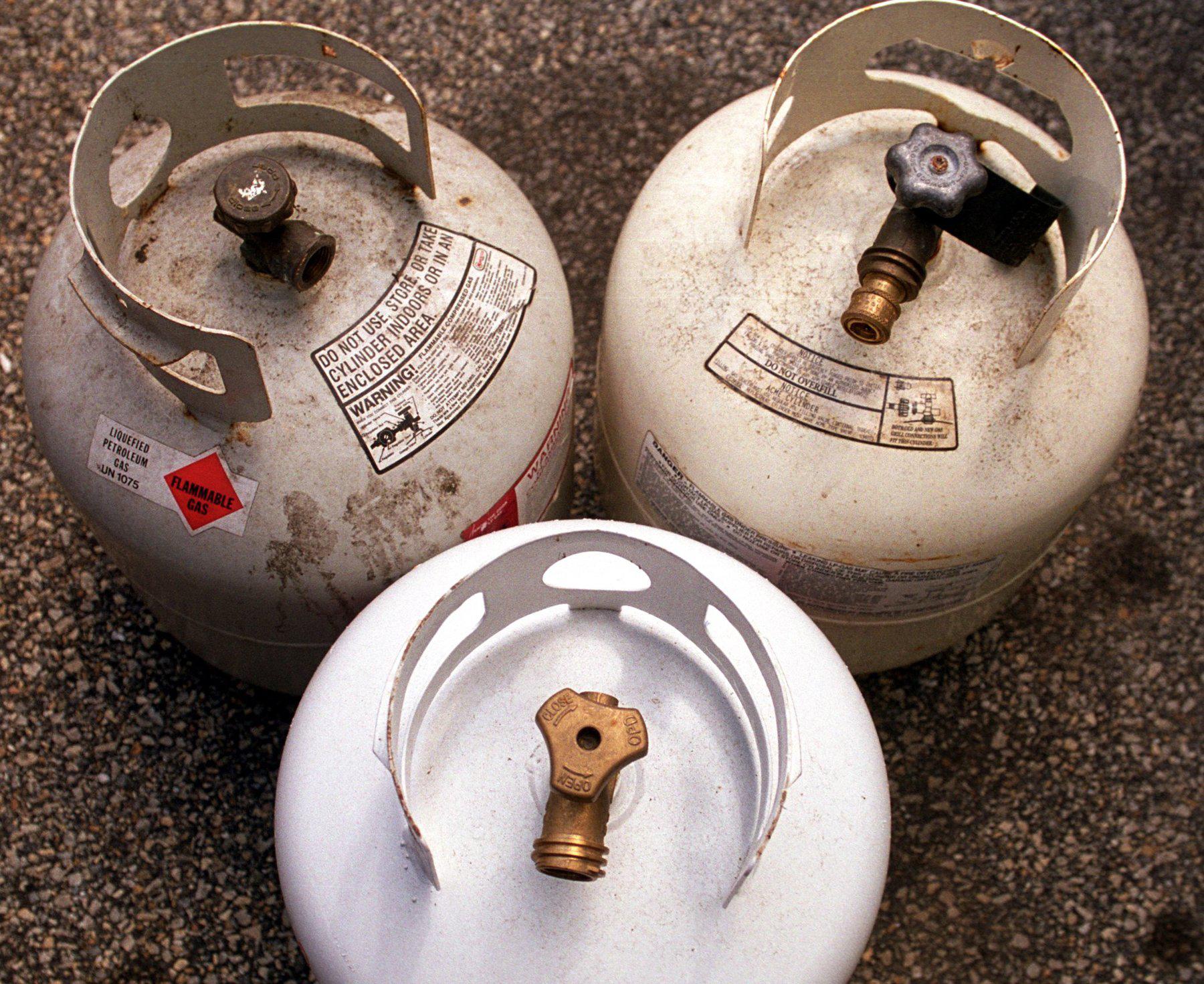 Milford: Propane tank collection May 12