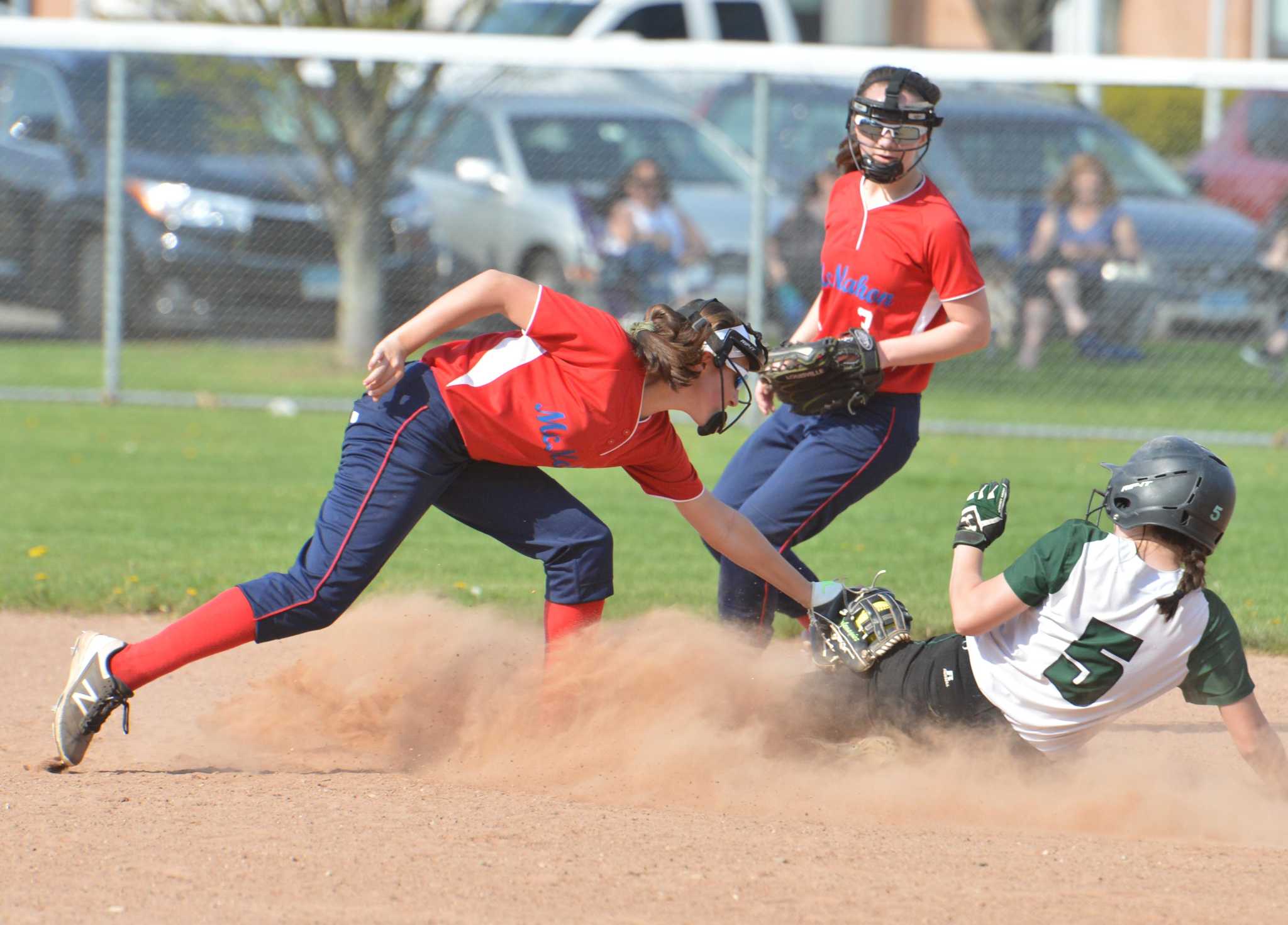 Softball: Norwalk’s 10-run fifth inning helps lead to win over McMahon