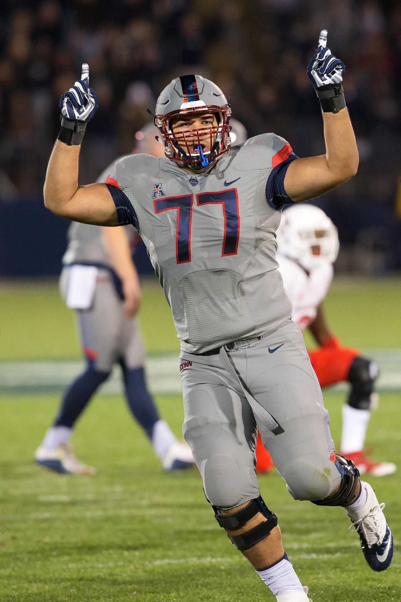 UConn’s Trey Rutherford is No. 2 pick in CFL draft