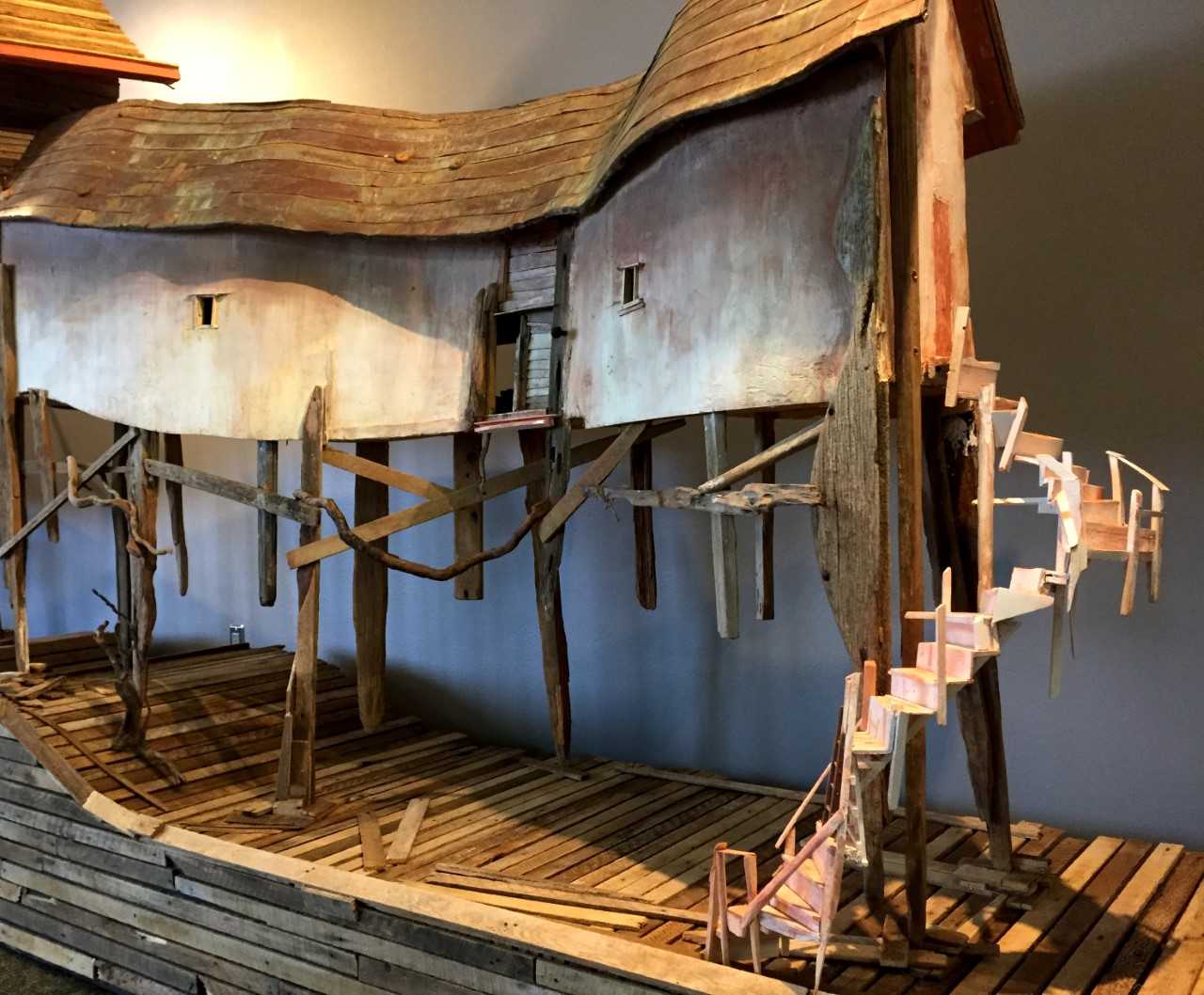 Robert Hite's 'House' at Albany airport gallery