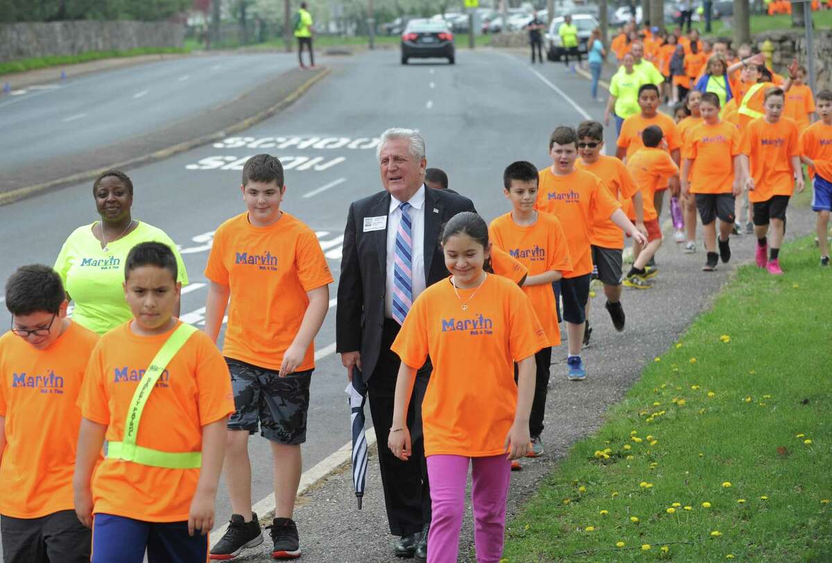 Walk-a-thon raises funds for Marvin Elementary School