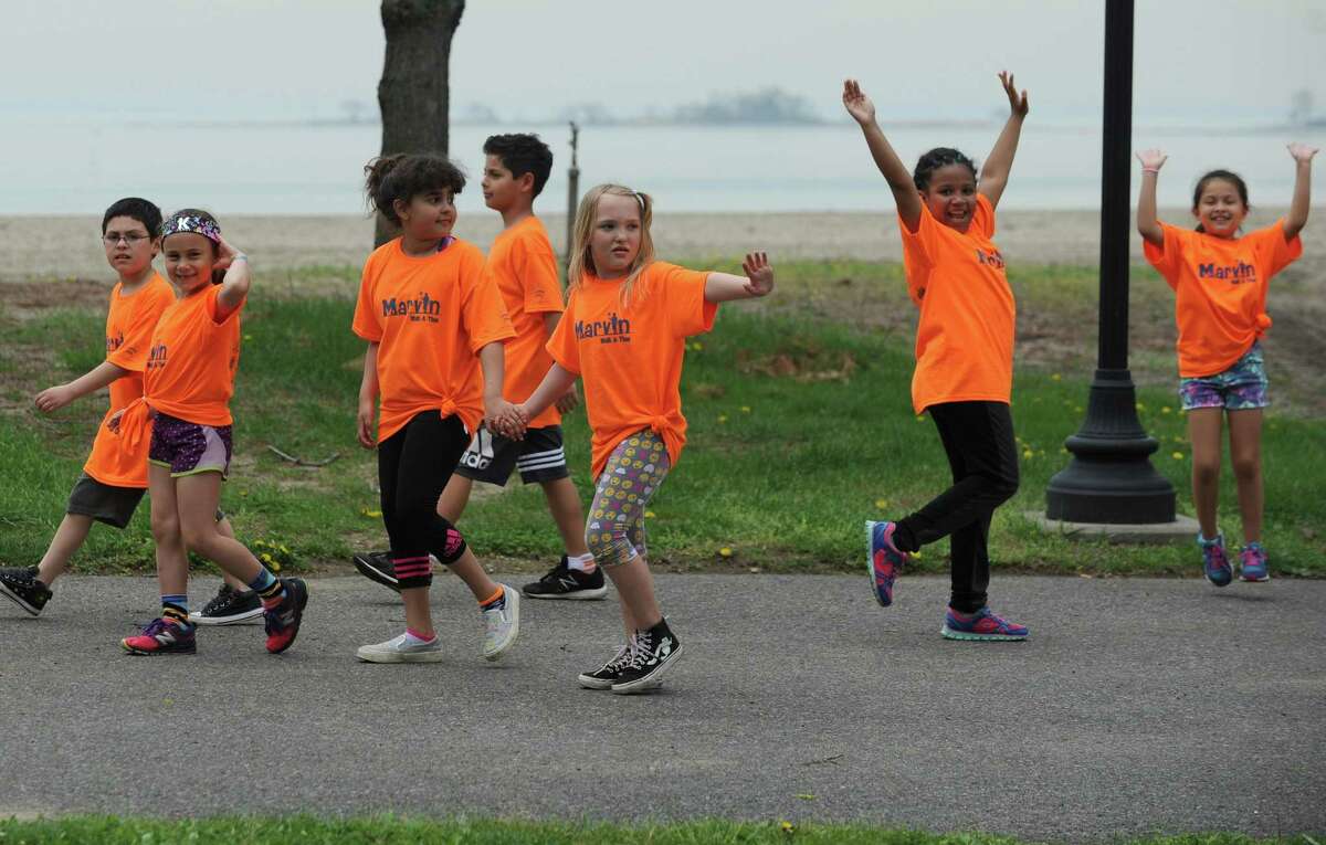 Walk-a-thon raises funds for Marvin Elementary School