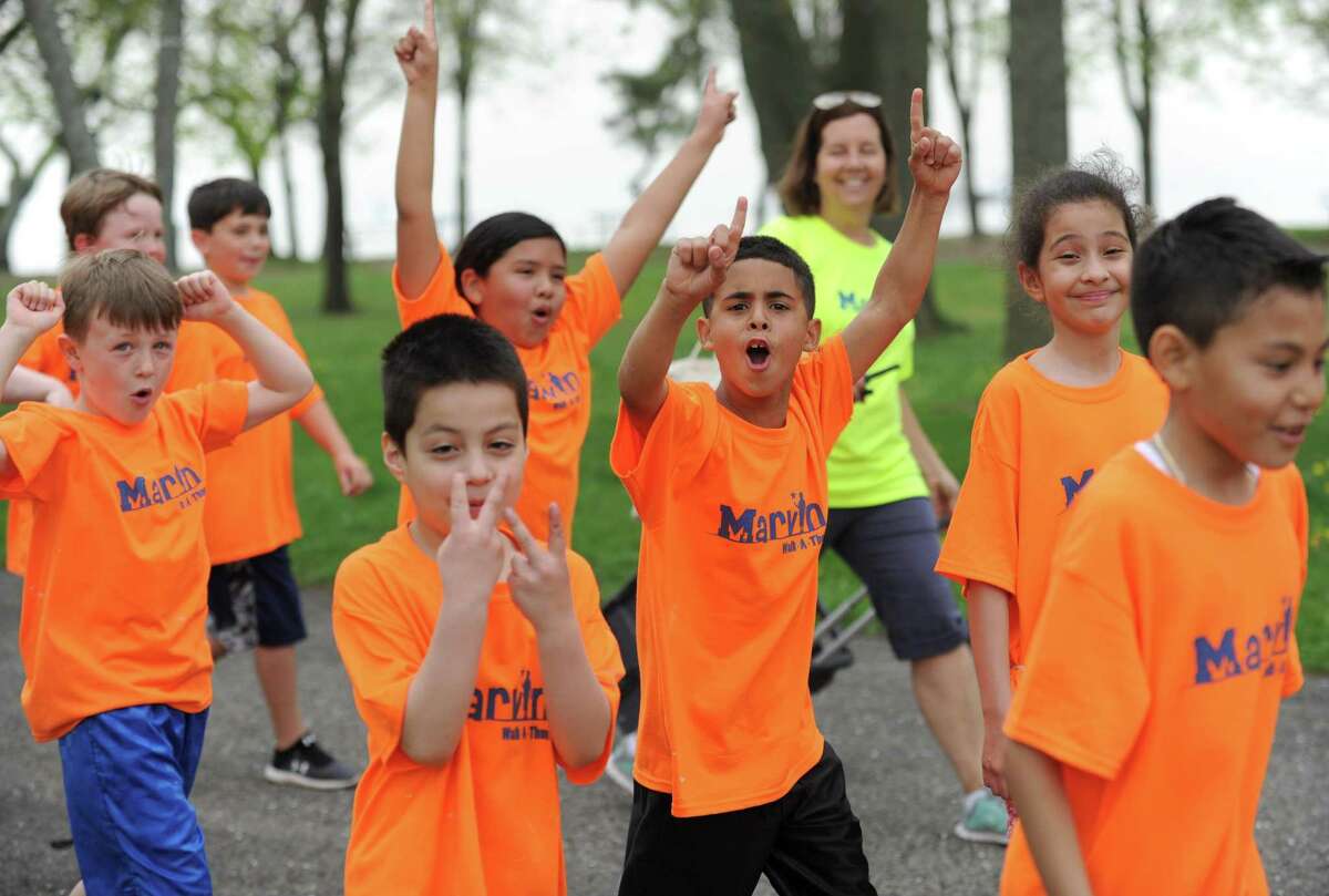 Walk-a-thon raises funds for Marvin Elementary School