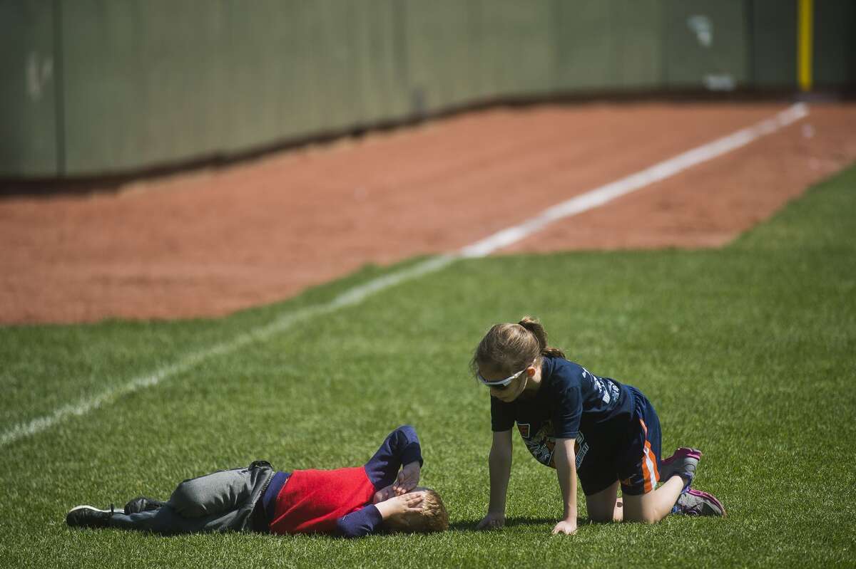 Kids compete in annual Pitch, Hit and Run Competition at Dow Diamond