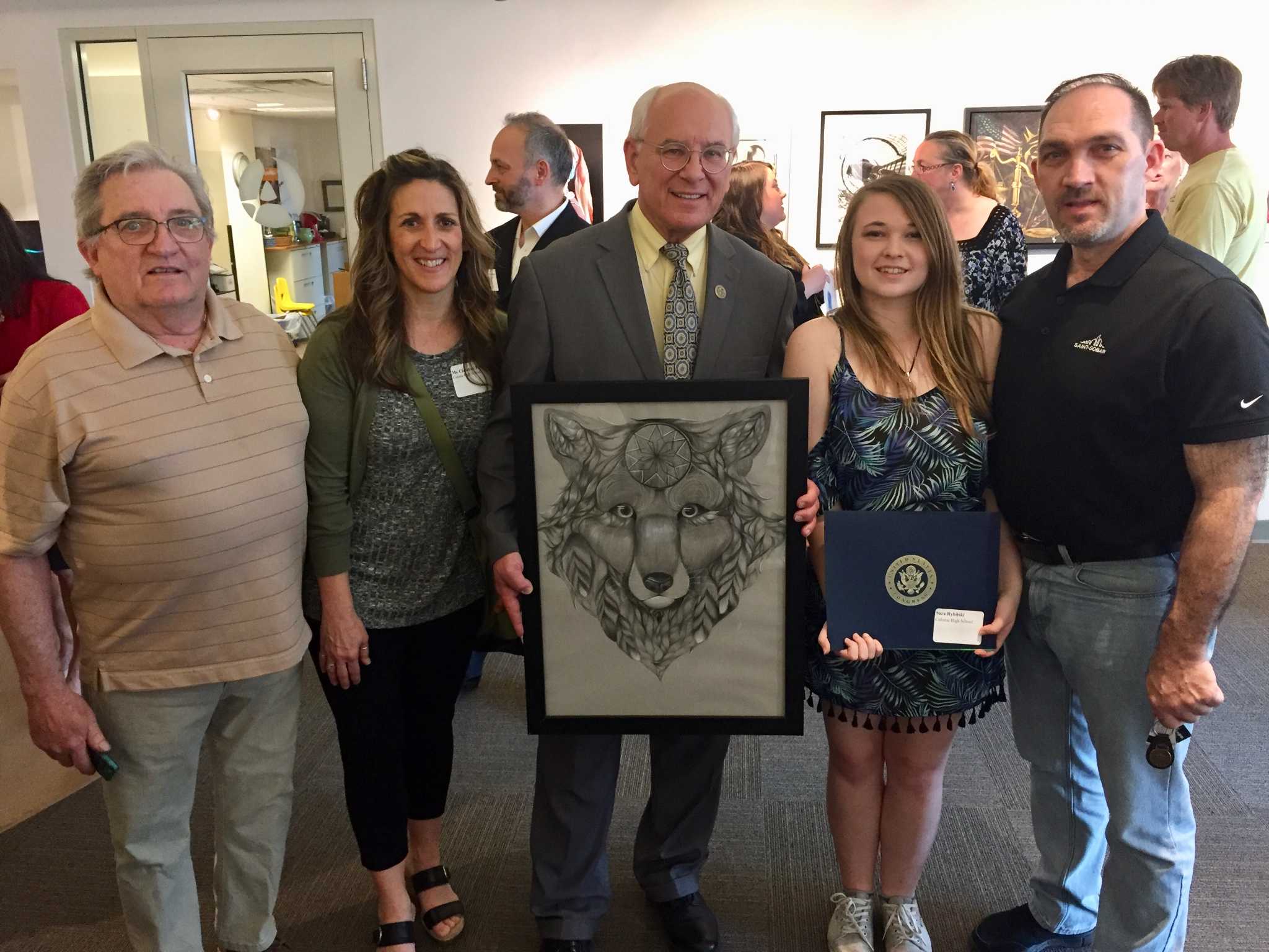 Shaker student's artwork wins right to be shown at U.S. Capitol