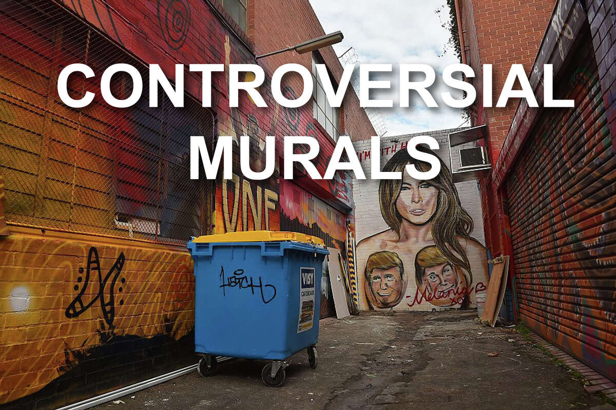 Controversial murals
