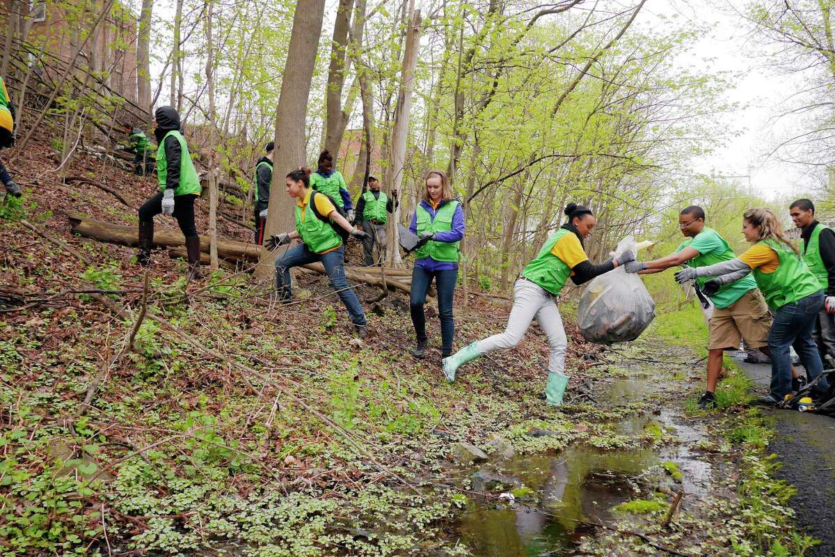 Photos: Spring cleanup