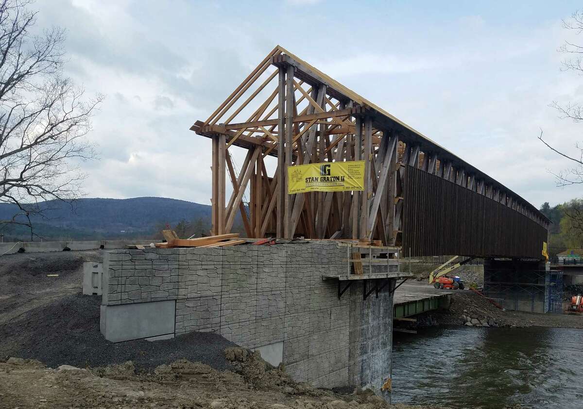 Reconstruction of iconic Blenheim Bridge on PBS' 'Nova'