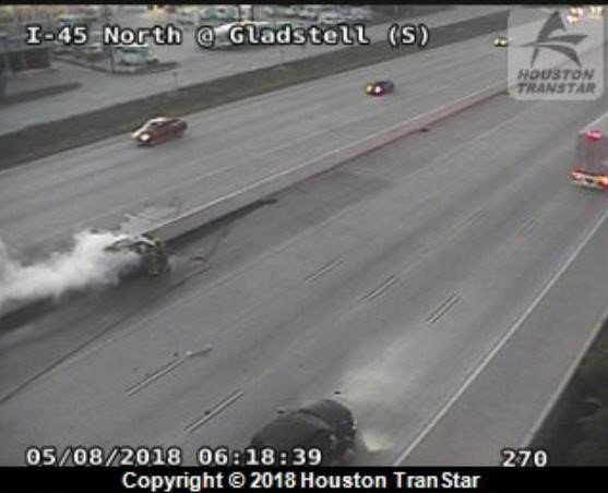 Early Morning Accidents Snarl Traffic Around Houston