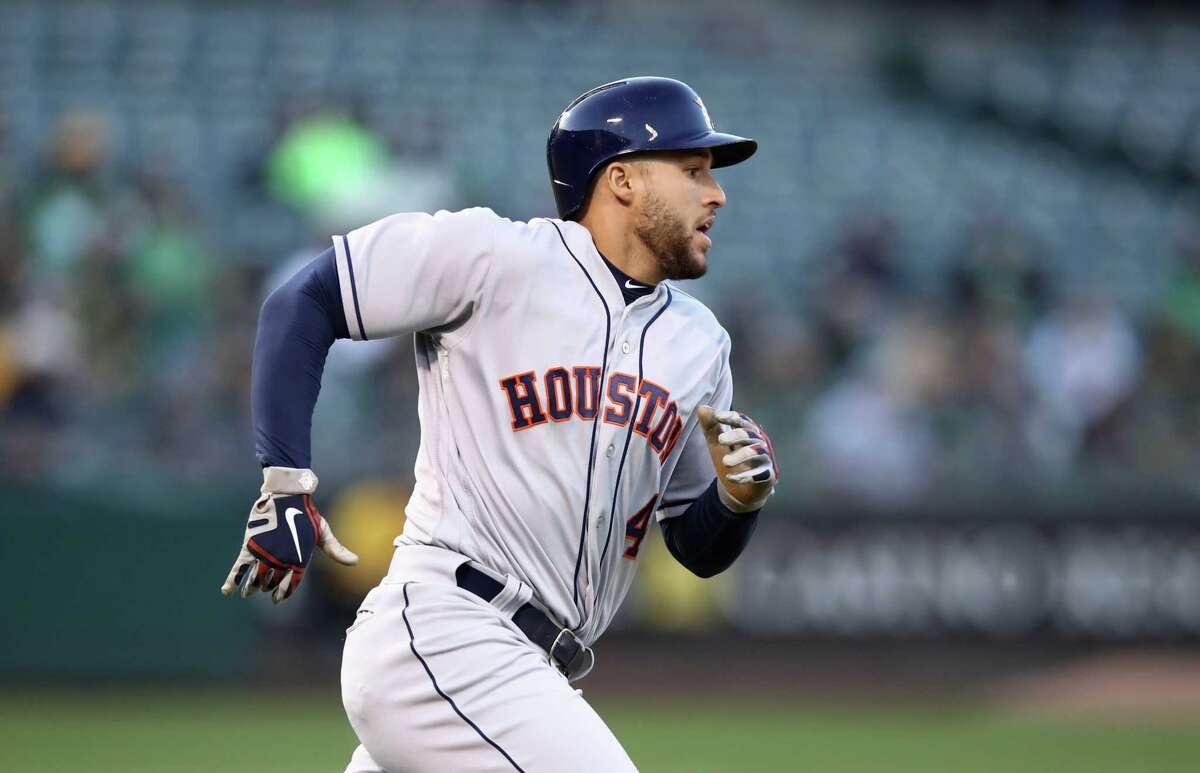 George Springer makes Astros history in blowout victory over A's