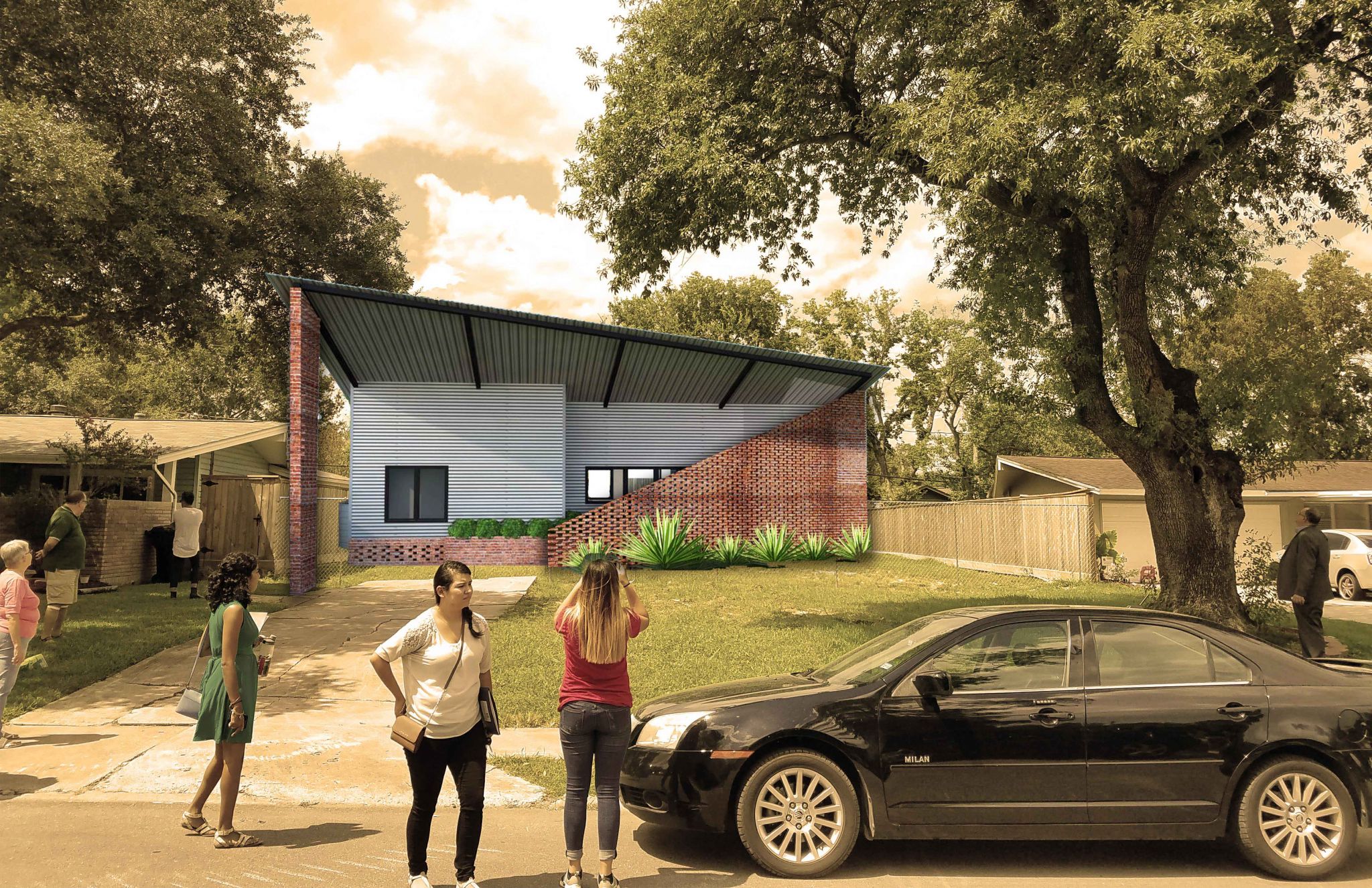 In Sharpstown, new design enlivens a midcentury neighborhood ...