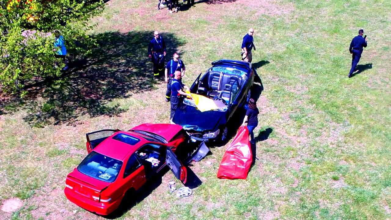 Mock DUI crash gives East Haven High School students a dose of reality