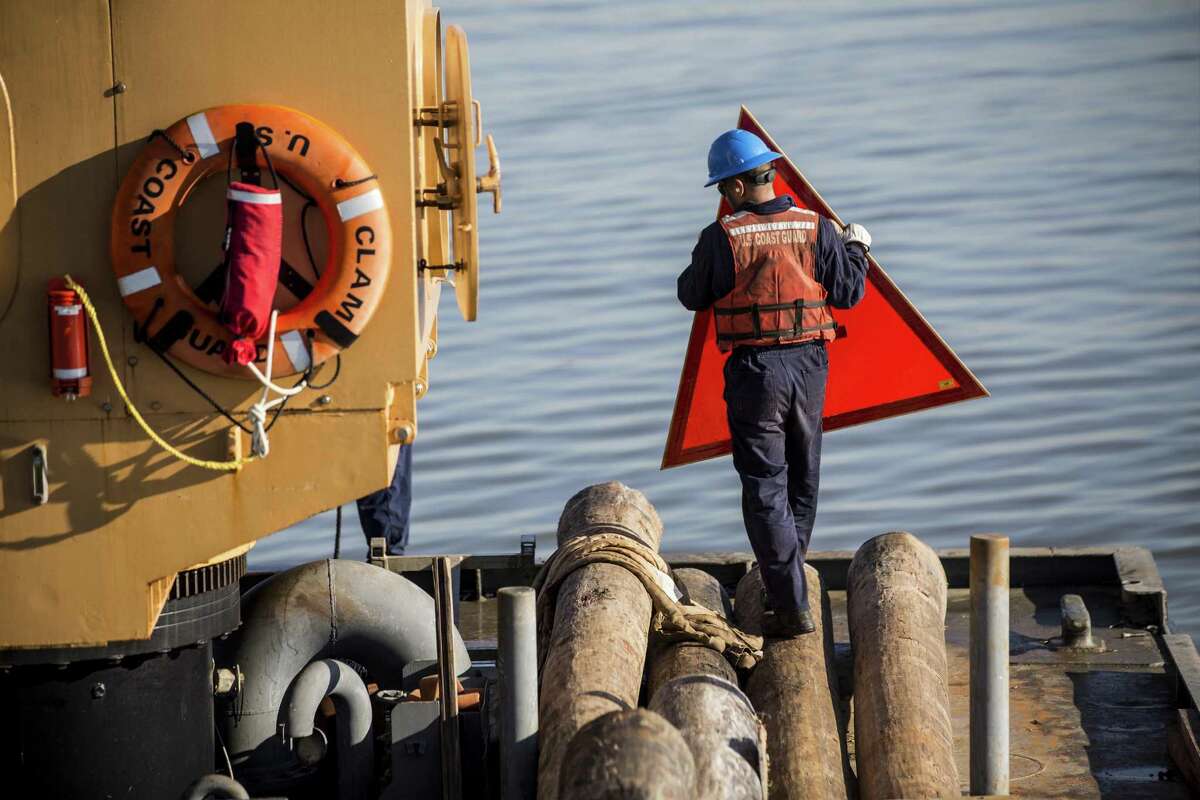 Houston Ship Channel maintenance is never-ending job for Coast Guard