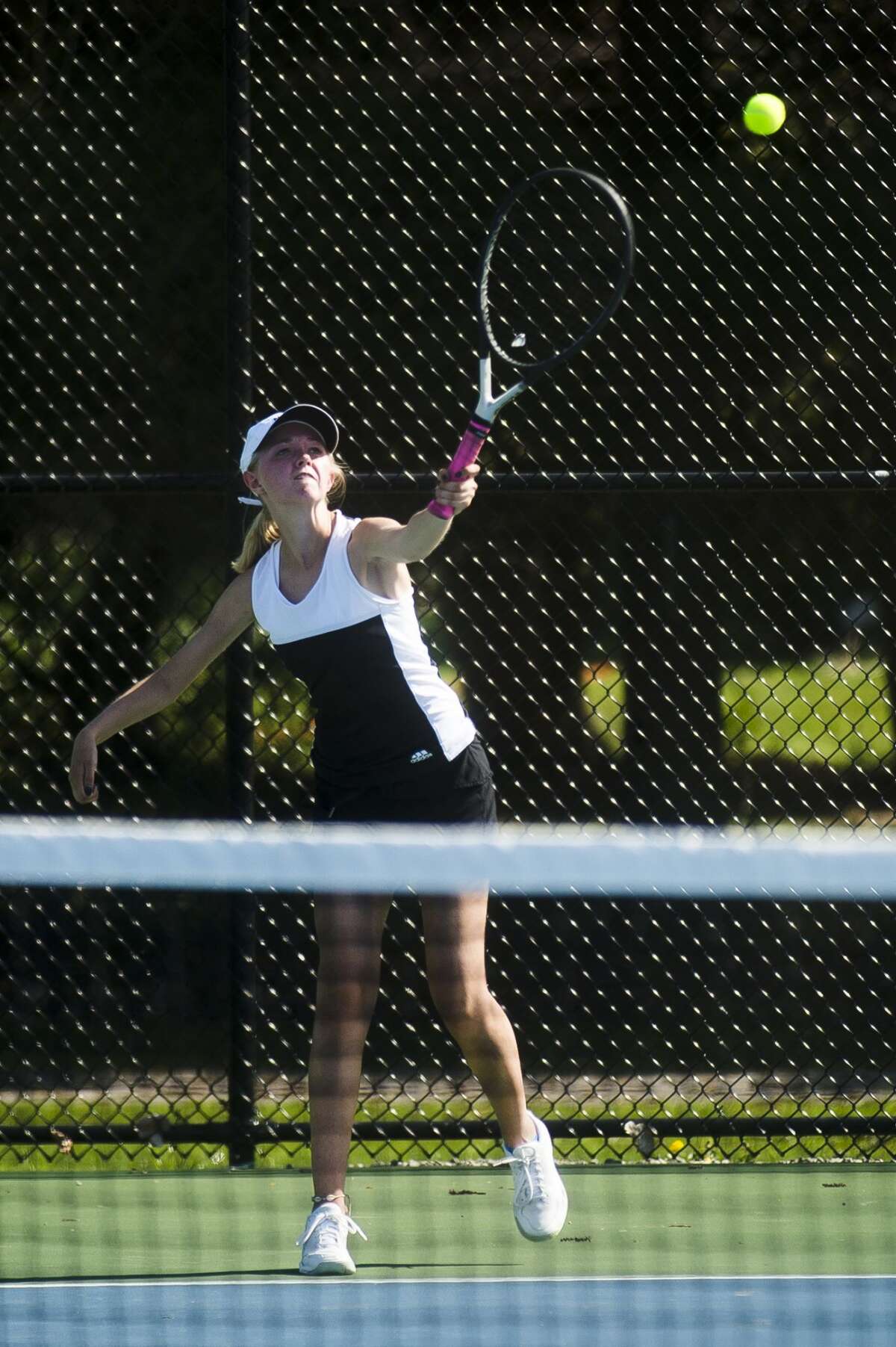 Bullock Creek vs. Frankenmuth girls' tennis - May 8, 2018