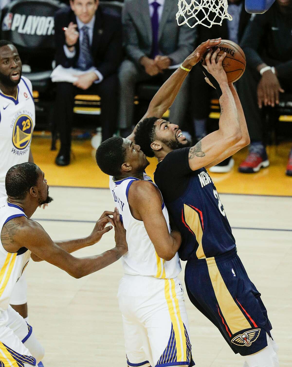 Warriors’ Kevon Looney becomes key figure in playoffs