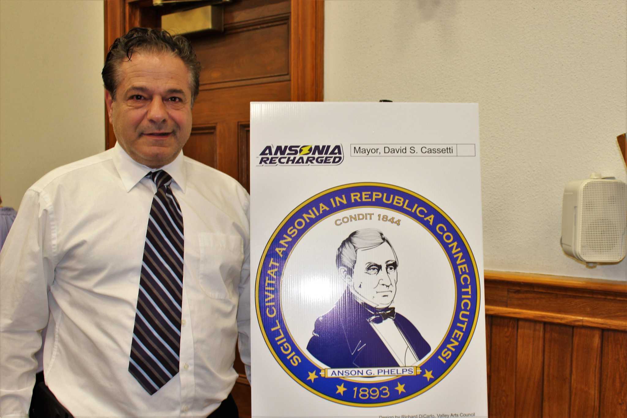 Ansonia’s founding father’s image on the city seal gets a makeover