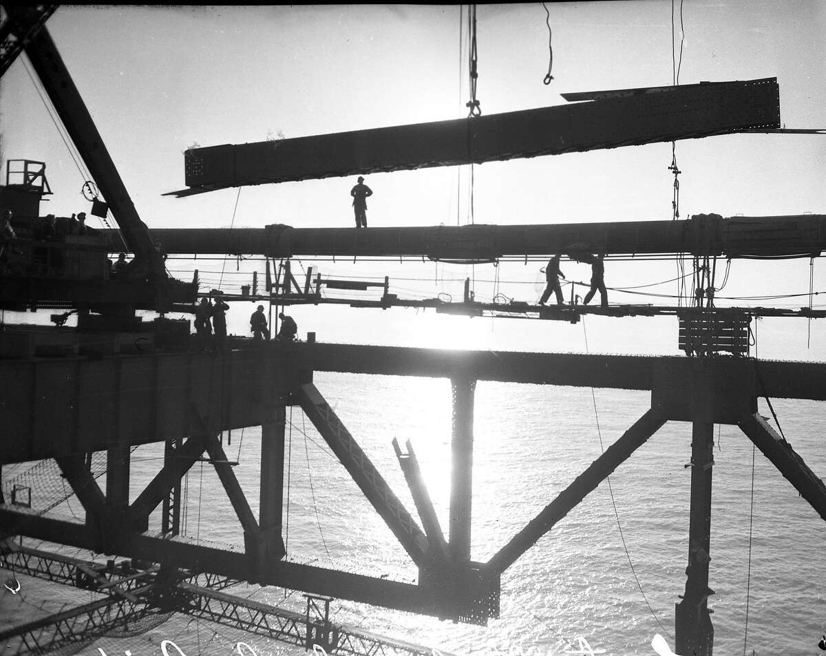 1930s Golden Gate Bridge construction photos rescued from ruin