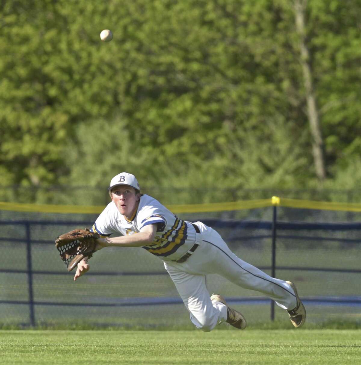 Baseball: New Milford’s bats come alive in win over Brookfield