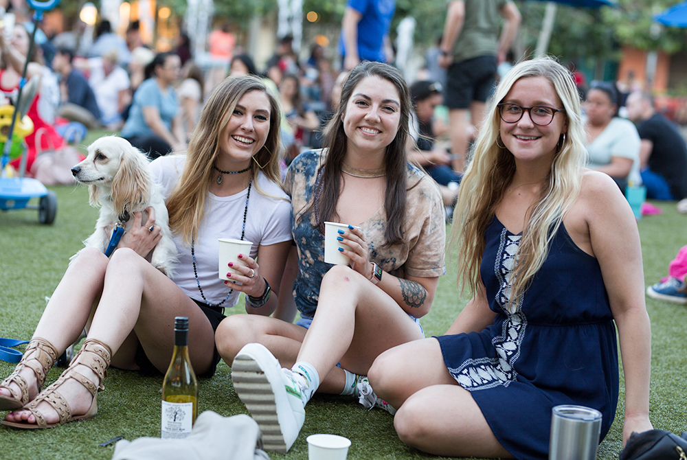 Photos: Alfresco dance party calls dozens to the Pearl for SoundCream ...