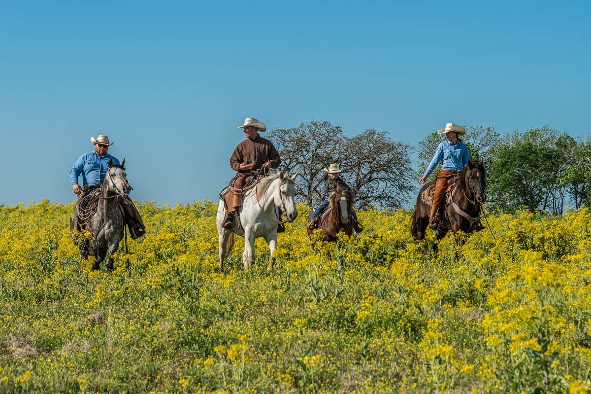 Saloon, private lake, and a personal peach orchard all come with ...