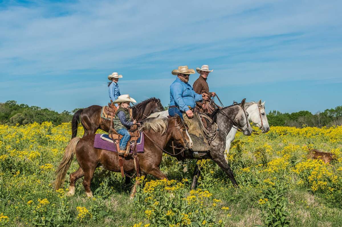 Saloon, private lake, and a personal peach orchard all come with ...