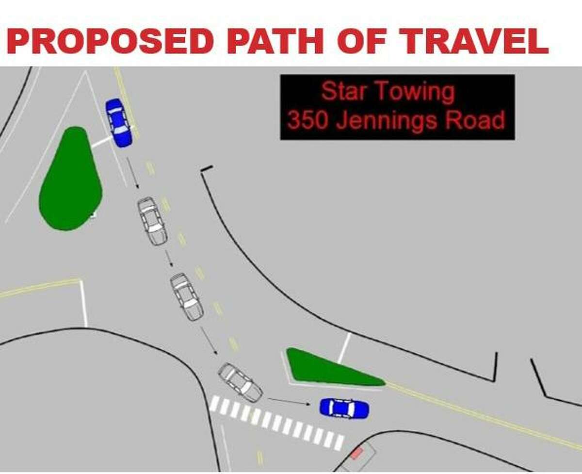 Traffic island proposed to improve safety at Fairfield intersection