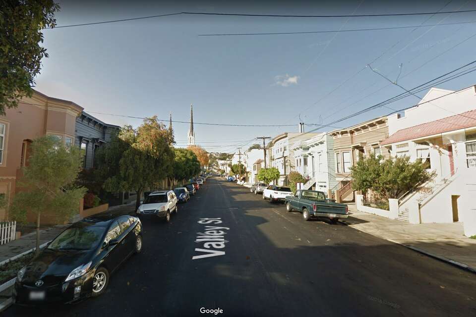 Street views of San Francisco's Noe Valley, then and now