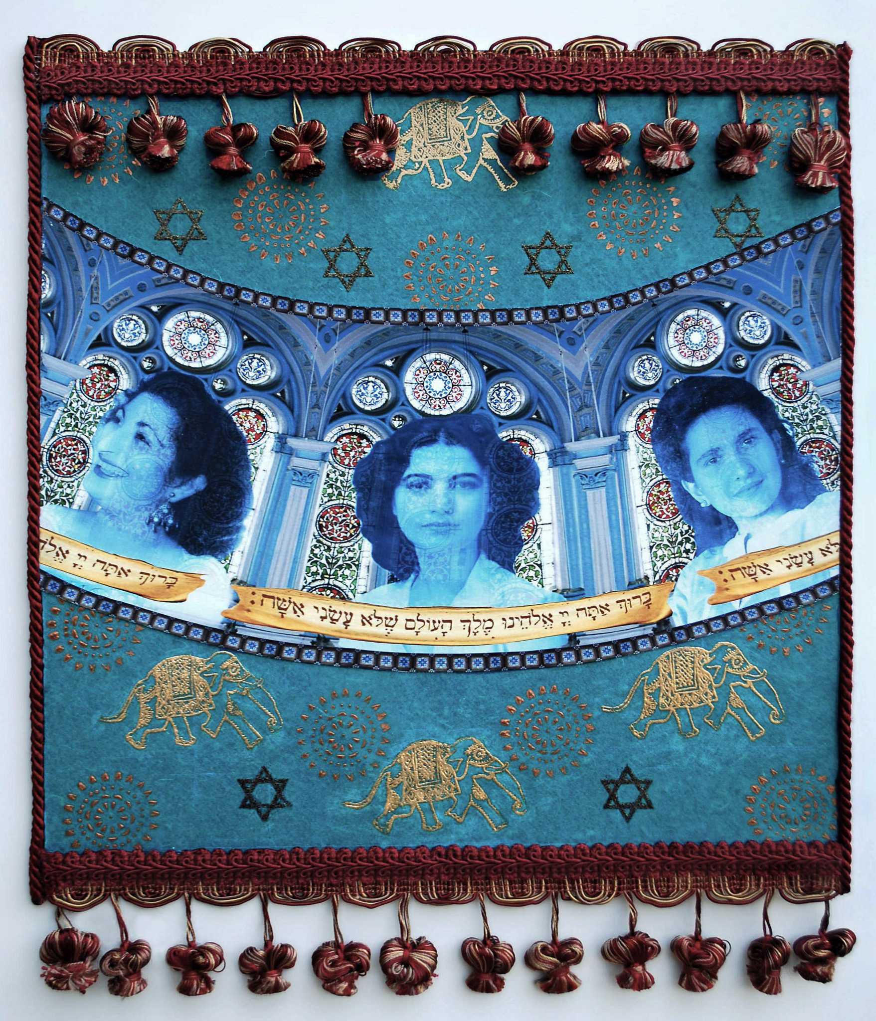 Artist Camille Eskell explores family in her “Fez as Storyteller” series