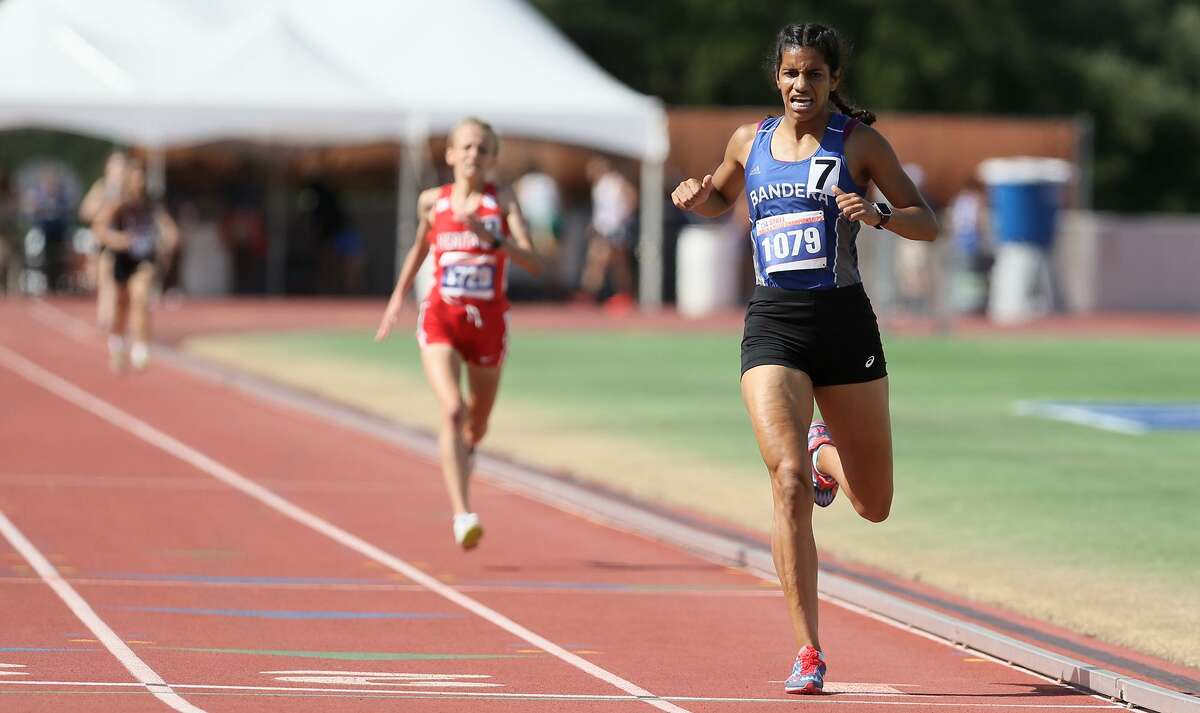 Poth’s Lamberth lands high jump gold with record-setting performance