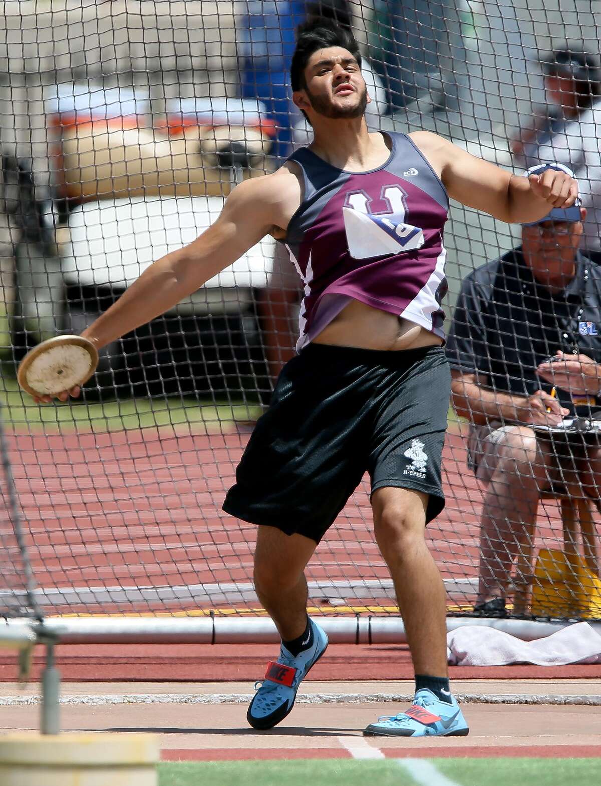 Poth’s Lamberth lands high jump gold with record-setting performance