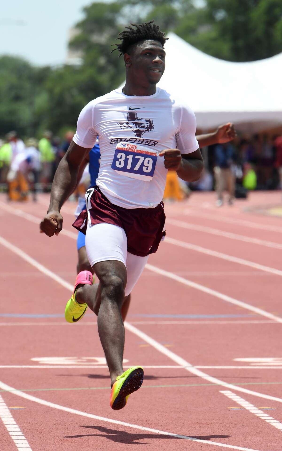 Silsbee's Kalon Barnes runs record-setting times at state meet