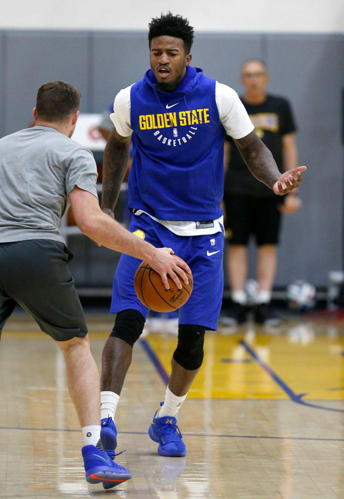 Warriors’ Jordan Bell poised for expanded role vs. Rockets