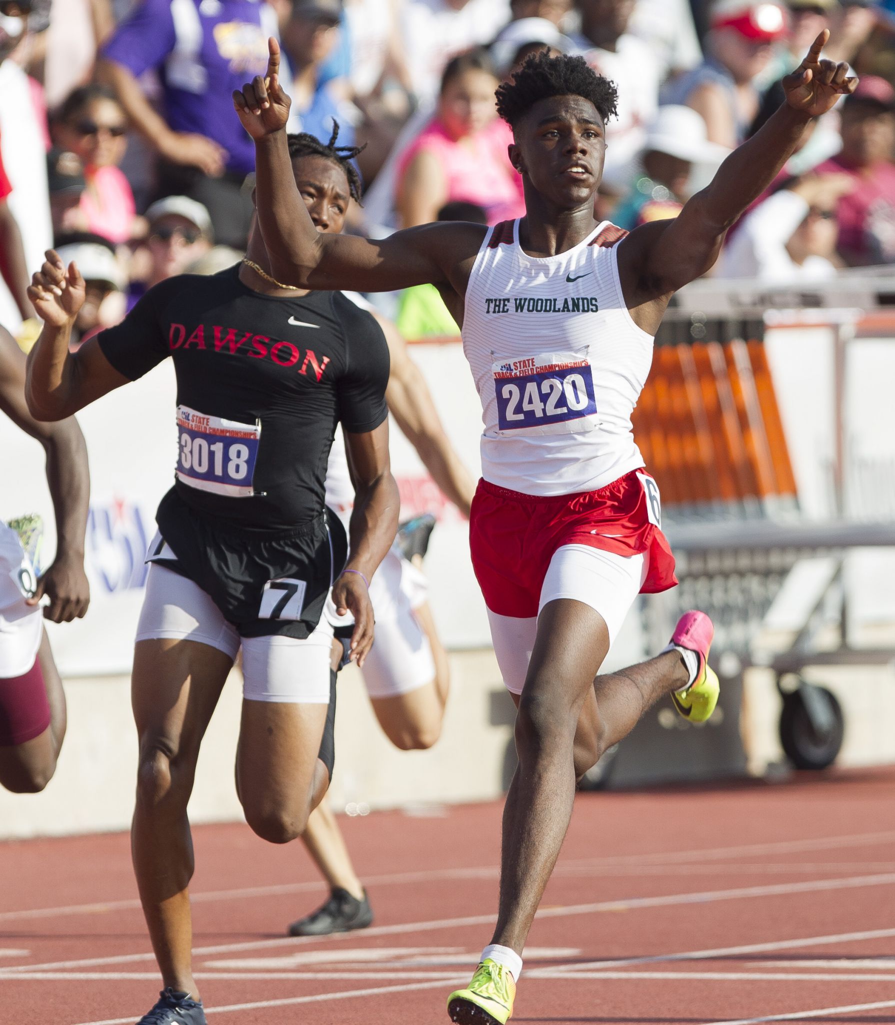 TRACK AND FIELD: The Woodlands boys capture second consecutive state title